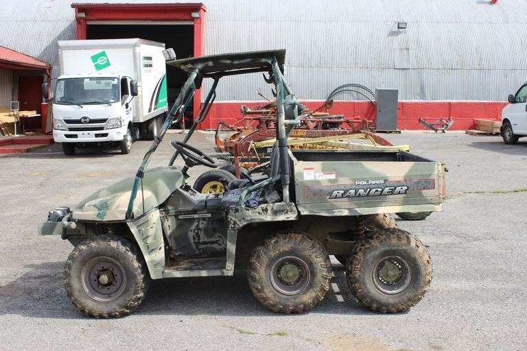 NO RESERVE! Polaris Ranger 6x6 UTV - Matthews Auctioneers