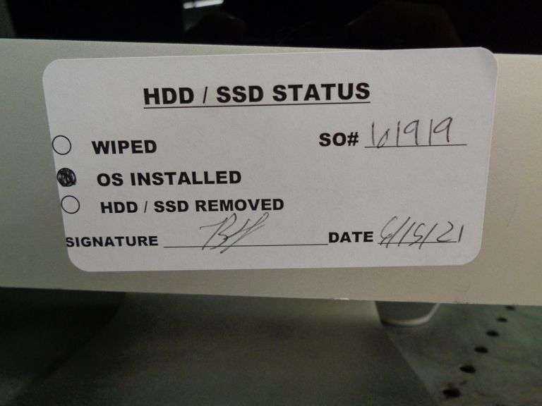 1 -APPLE IMAC -- DAMAGED DISPLAY - Matthews Auctioneers