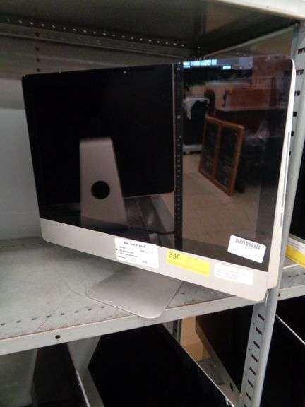 1 -APPLE IMAC -- DAMAGED DISPLAY - Matthews Auctioneers