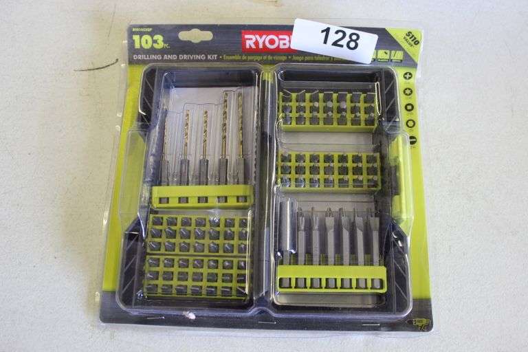 NEW Ryobi Bit Set - Matthews Auctioneers