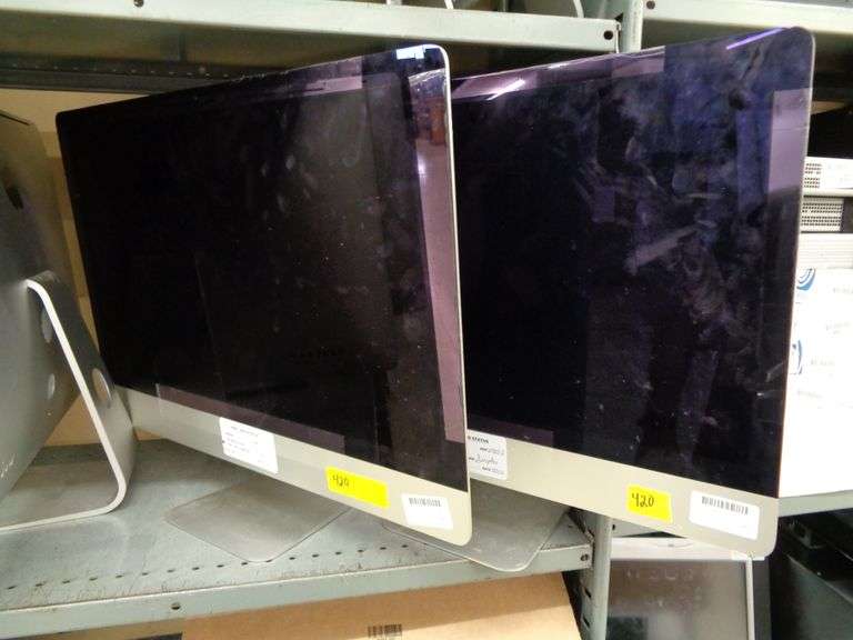 2 -APPLE IMACS -- DAMAGED DISPLAY - Matthews Auctioneers