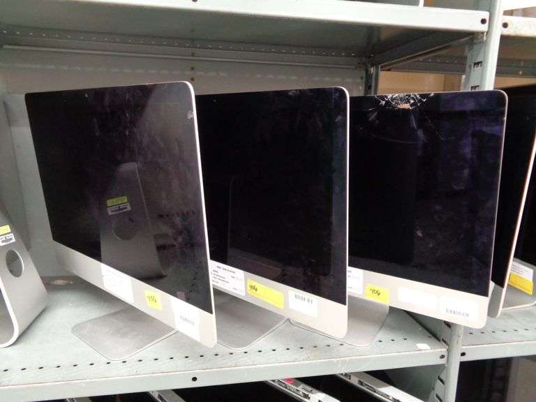 3 -APPLE IMACS -- DAMAGED DISPLAYS - Matthews Auctioneers