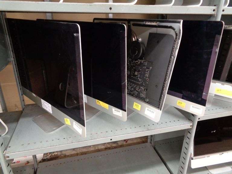 4 -APPLE IMACS -- DAMAGED DISPLAYS - Matthews Auctioneers