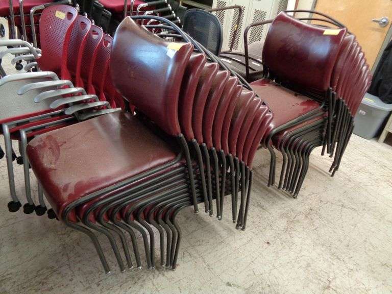 20 -STACKING CHAIRS - Matthews Auctioneers