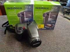 1 LOT-(1) OLYMPUS CAMERA & (2) INSIGNIA CAMERAS - Matthews Auctioneers