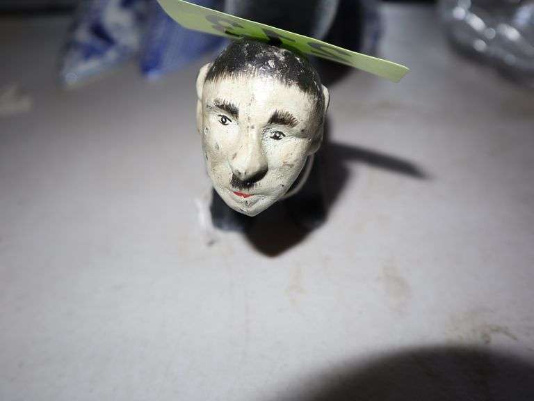 Cast Iron Hitler Skunk Paper Weight - Matthews Auctioneers