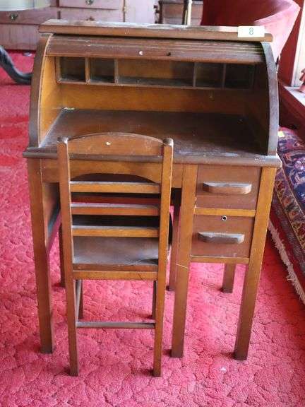 Antique Childs Desk - Matthews Auctioneers