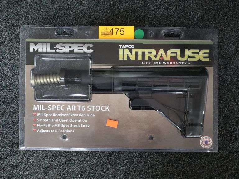 MIL-SPEC AR T6 STOCK - Matthews Auctioneers