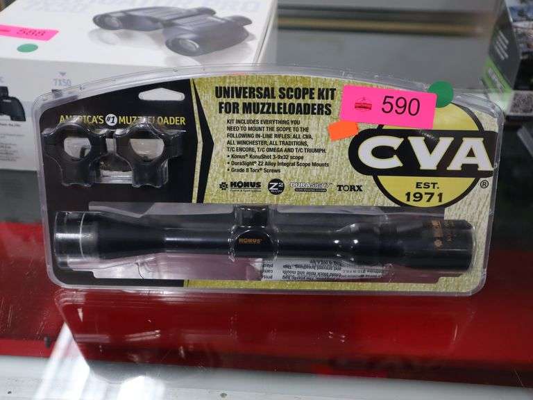 CVA MUZZLELOADER SCOPE KIT - Matthews Auctioneers