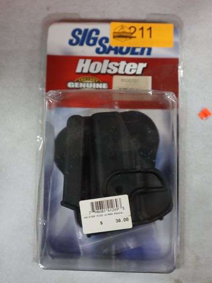 SIG P232 HOLSTER W/ MAG POUCH - Matthews Auctioneers