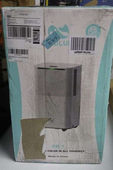 Bublue 2000 sq ft 25 pint dehumidifier - Matthews Auctioneers