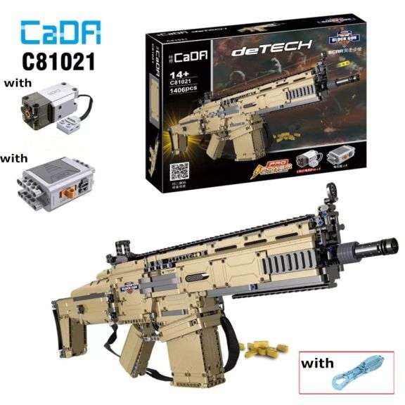 Cada 17S Assault Rifle Building Block Airsoft gun Kit - Matthews ...