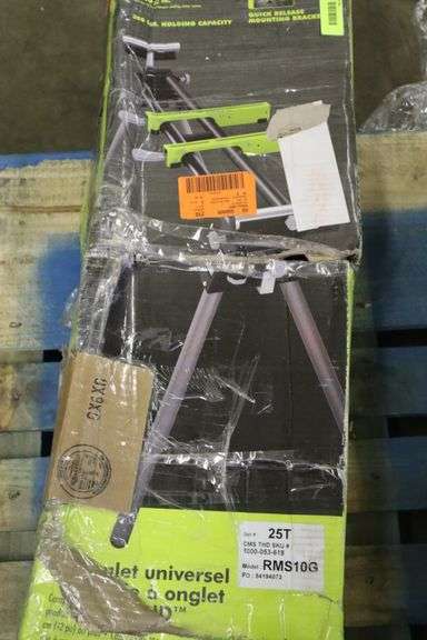 Ryobi Quickstand Universal Miter Saw Stand - Matthews Auctioneers