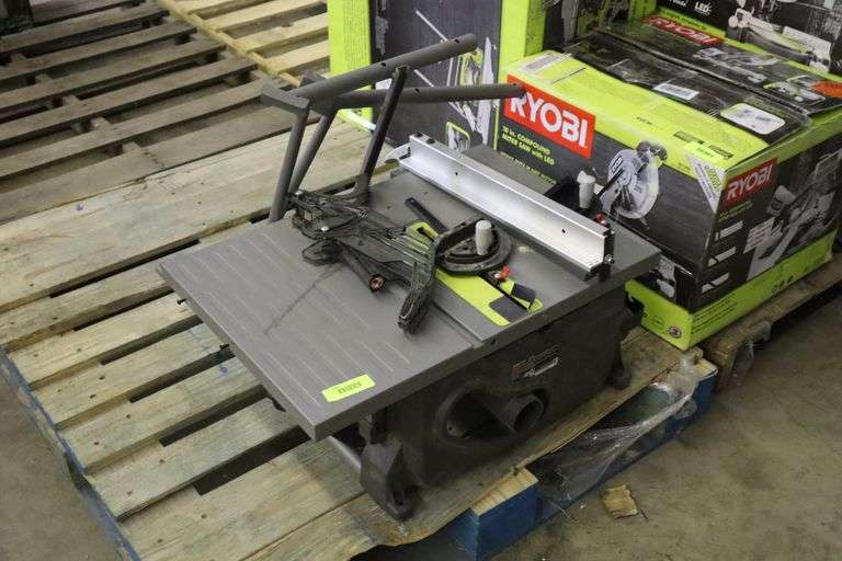 Ryobi 10" Table Saw with folding stand - Has been used - Matthews ...