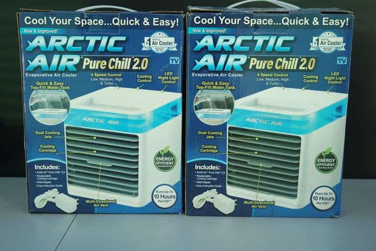 (2) ARTIC AIR PURE CHILL 2.0 - Matthews Auctioneers
