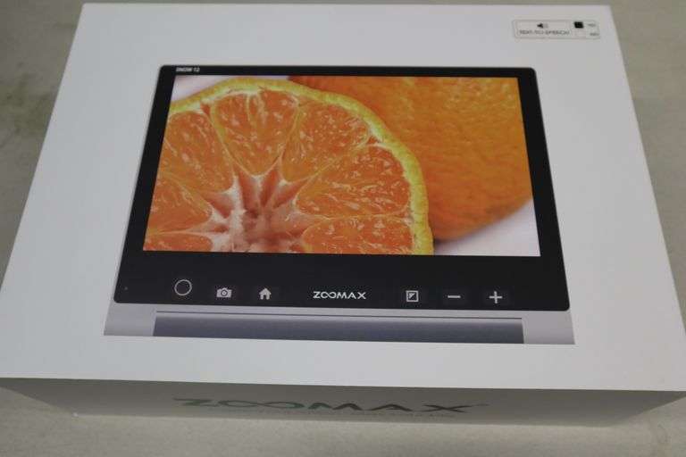 Zoomax Snow 12 Portable Video Magnifier - Matthews Auctioneers