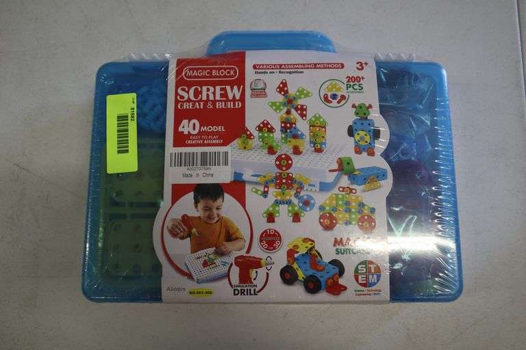 Magic block screw creat & build 40 model - Matthews Auctioneers