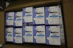 Case of Maxithins max pads - Matthews Auctioneers