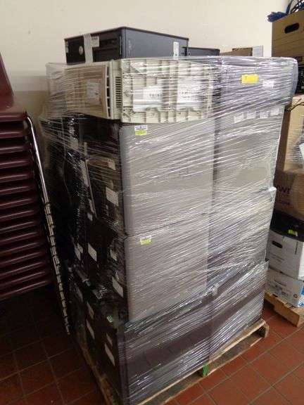 1-PALLET OF COMPUTERS HD REMOVED - Matthews Auctioneers