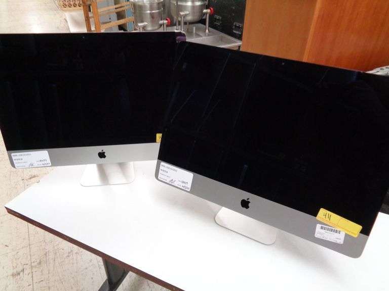 2 -APPLE IMAC CRACKED SCREEN - Matthews Auctioneers