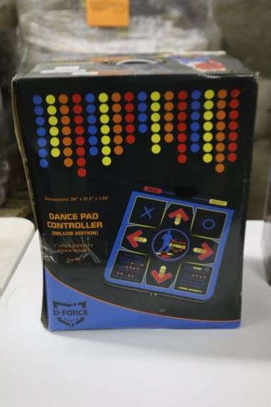 Deluxe Dance Pad Controller for PC - Matthews Auctioneers