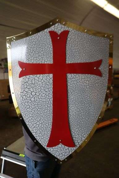 Medieval Knight Costume Shield - Matthews Auctioneers