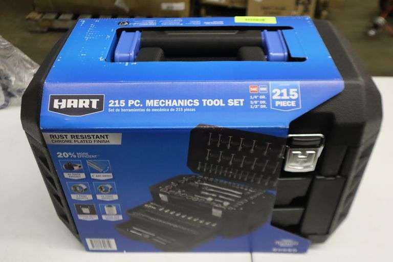 Hart 215 pc Mechanics tool set - Matthews Auctioneers