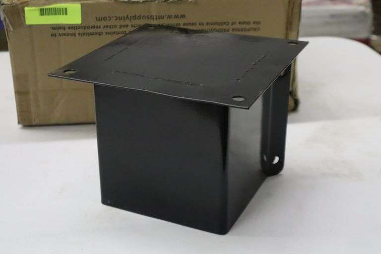 Set of 4 No Dig 6x6 Post Anchor Bolt Down Post Base - Matthews Auctioneers