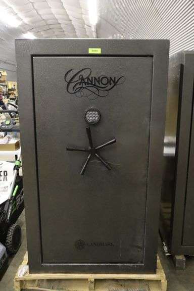 Cannon 40 gun Fire resistant Gun Safe - Matthews Auctioneers