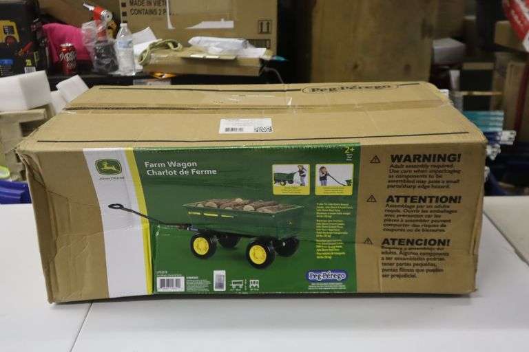 Peg Perego John Deere Farm Wagon - Matthews Auctioneers