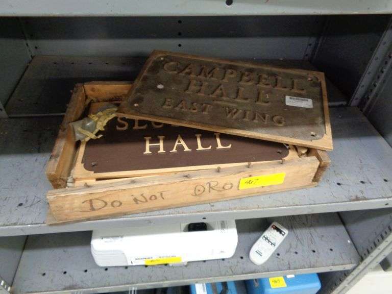 4 EACH-SIGNS - Matthews Auctioneers