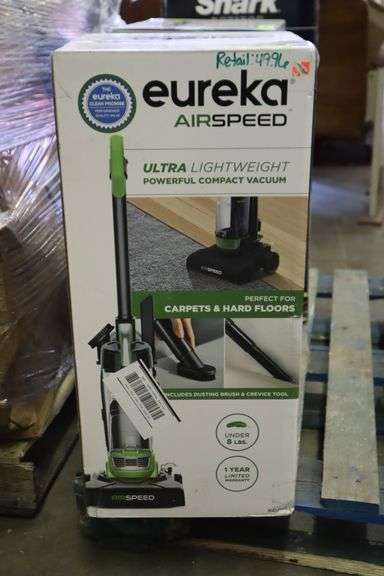 Eureka Airspeed ultra lightweight powerful compact vacuum - Matthews ...