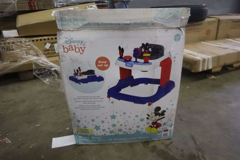 Disney Baby Mickey Mouse Ready Set Walk Dx Walker - Matthews Auctioneers