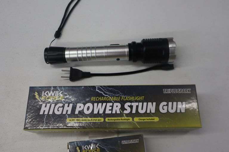 High Power Stun Gun and rechargeable led flashlight stun gun - Matthews ...