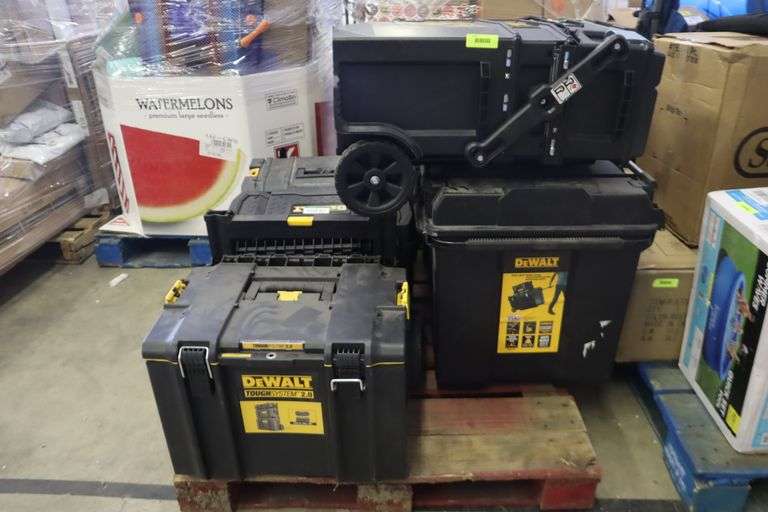 Pallet of Dewalt tool carts - Read Description - Matthews Auctioneers