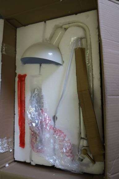 Threshold Industrial Task Floor Lamp - Matthews Auctioneers