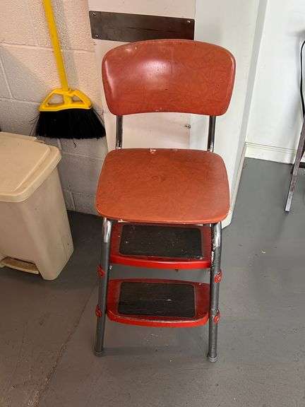 Vintage Step Stool - Matthews Auctioneers