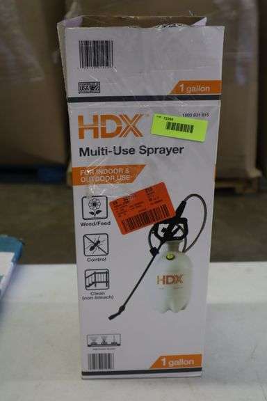 HDX Multi Use Sprayer - Matthews Auctioneers