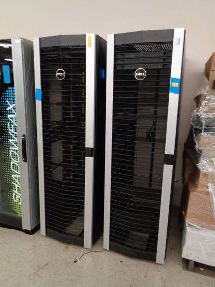 2 EACH-DELL COMPUTER RACK CABINET - Matthews Auctioneers