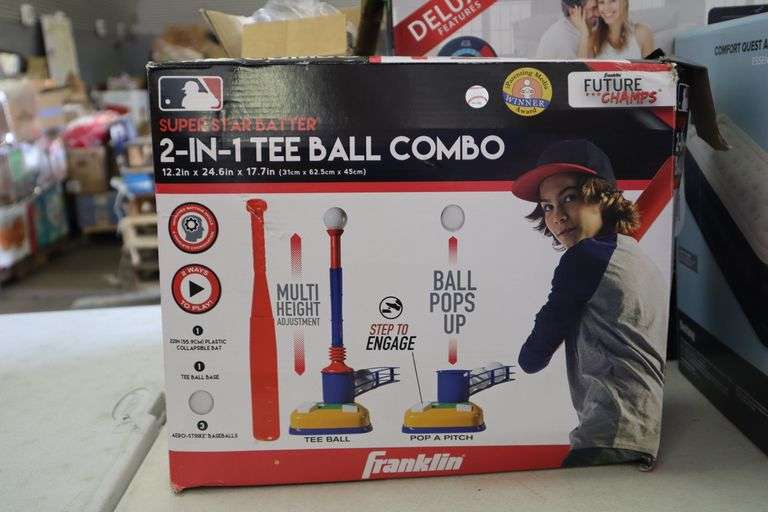 Super Star Batter 2 in 1 Tee Ball Combo - Matthews Auctioneers