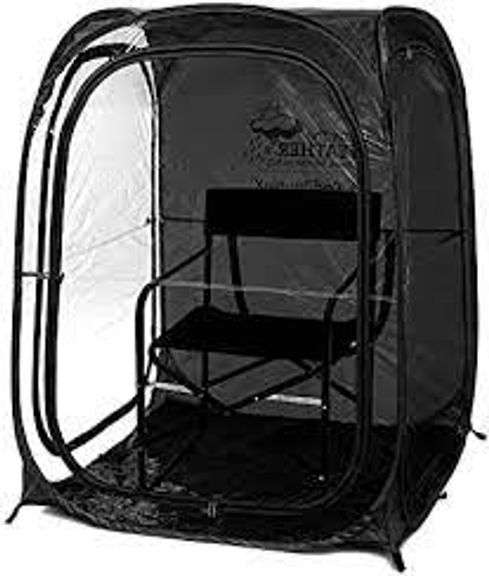 Under The Weather MyPod 2XL Pop Up Weather Pod - Matthews Auctioneers