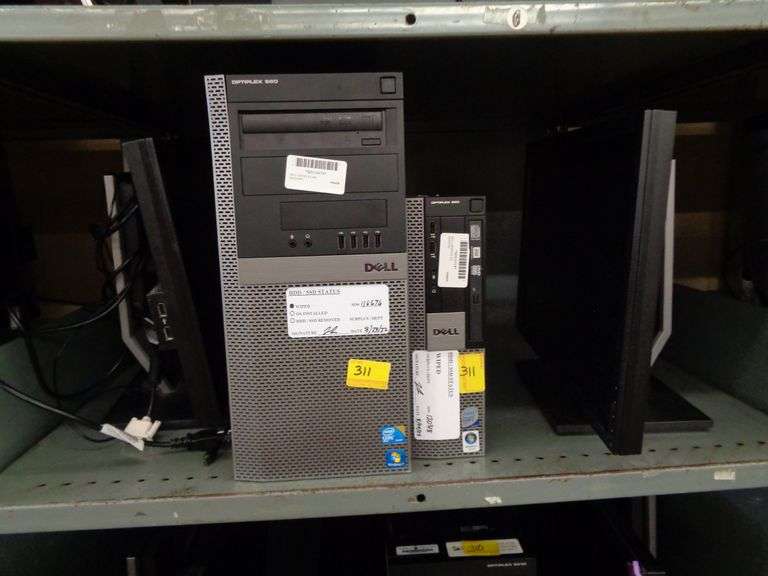 2 EACH-DELL OPTIPLEX 960 WITH MONITOR - Matthews Auctioneers
