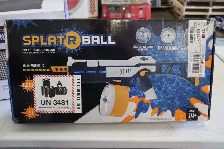 Splat R Bal Splat-R-Ball SRB1200 Water Bead Blaster - Matthews Auctioneers