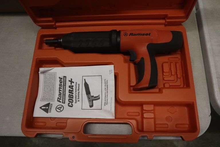 Ramset mastershot 0.22 caliber powder actuated tool - Has been used ...