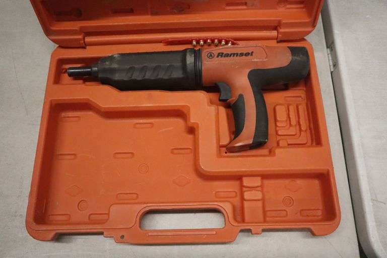 Ramset mastershot 0.22 caliber powder actuated tool - Has been used ...