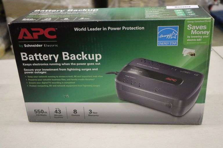 APC battery backup - Matthews Auctioneers