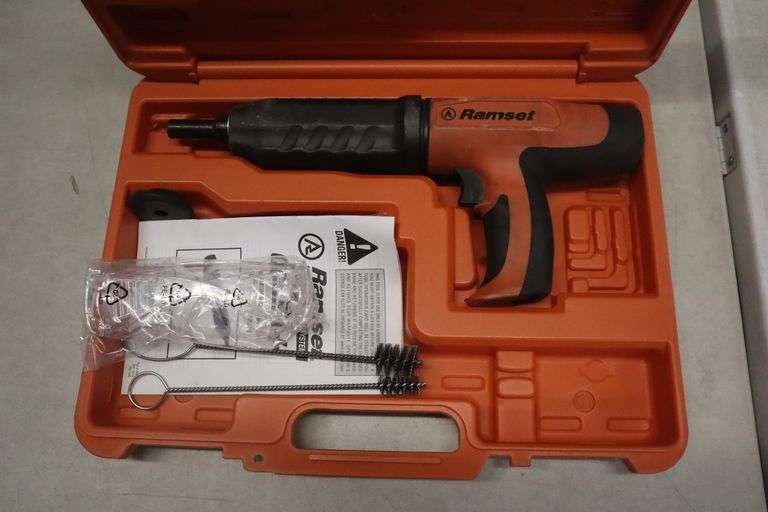 Ramset mastershot 0.22 caliber powder actuated tool - Has been used ...