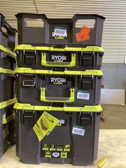 Ryobi Link Toolbox Set - Matthews Auctioneers