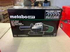 Bundle of Metabo HPT Angle Grinder 4-1/2-Inch G12SR4 + Metabo HPT ...