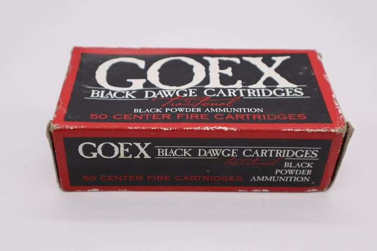 Goex 44-40 205gr Black Powder 26 Rounds - Matthews Auctioneers